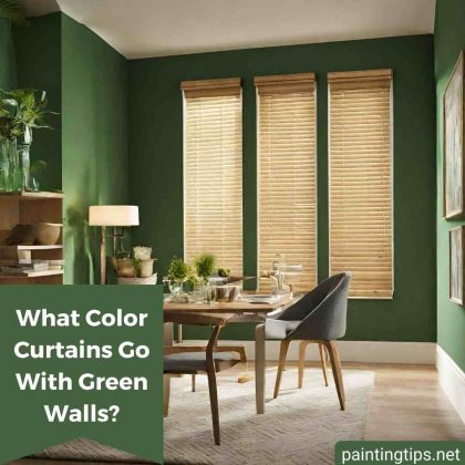 The 6 Best Curtain Colors that Go with Green Walls - Painting Tips