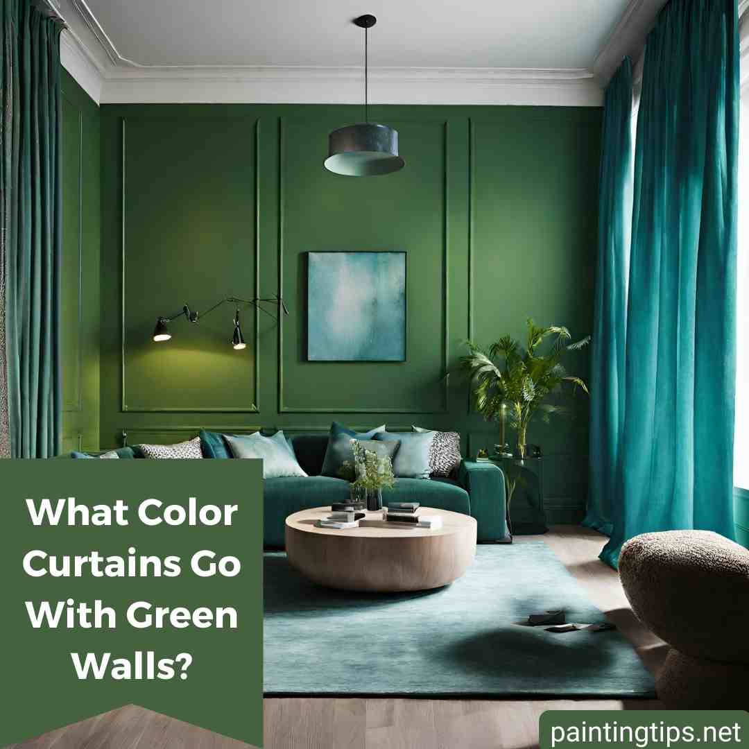 The 6 Best Curtain Colors that Go with Green Walls - Painting Tips