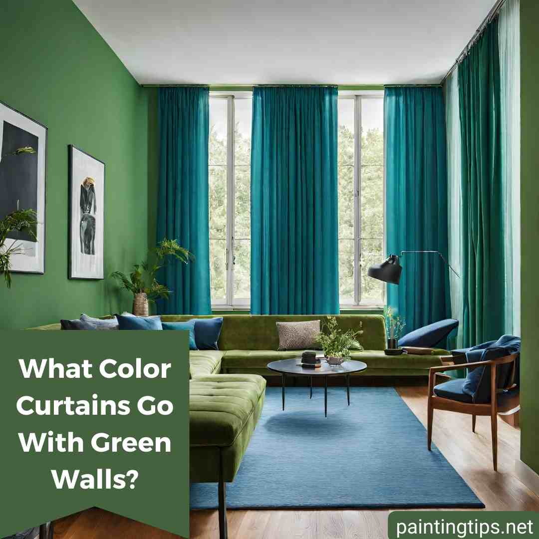 The 6 Best Curtain Colors that Go with Green Walls - Painting Tips