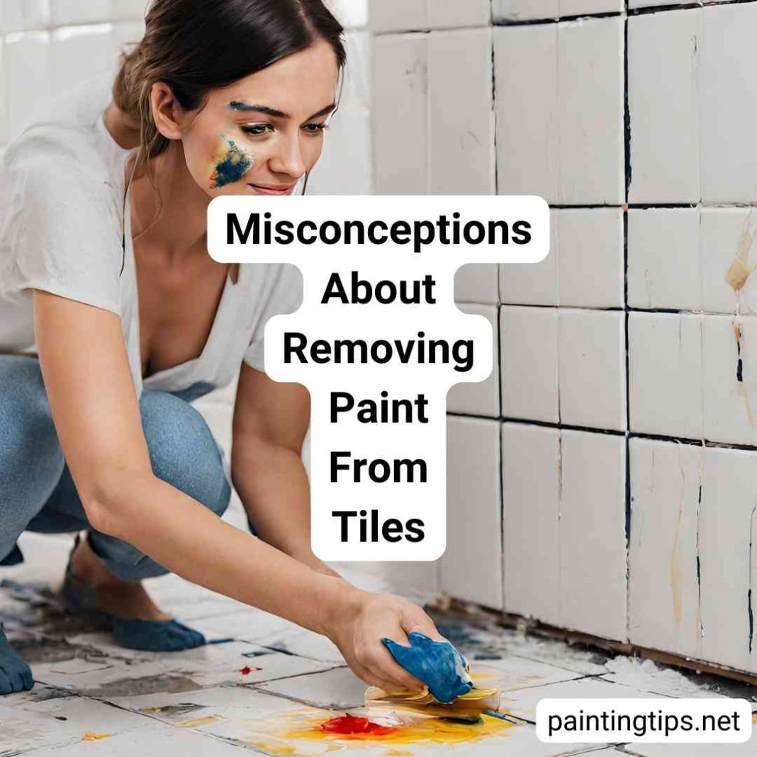 Removing Paint from Tiles: 4 Safe and Effective Methods - Painting Tips