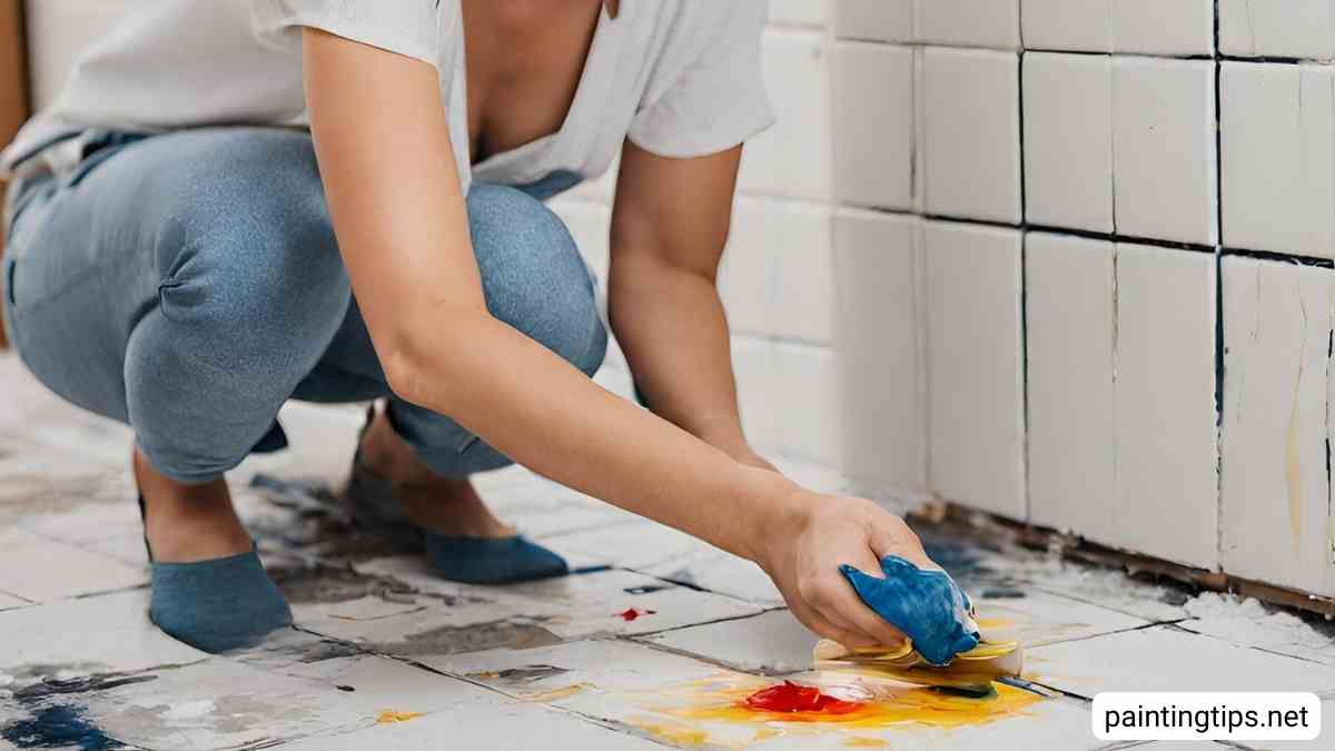 4 Methods for Removing Paint Stains from Tiles - Painting Tips