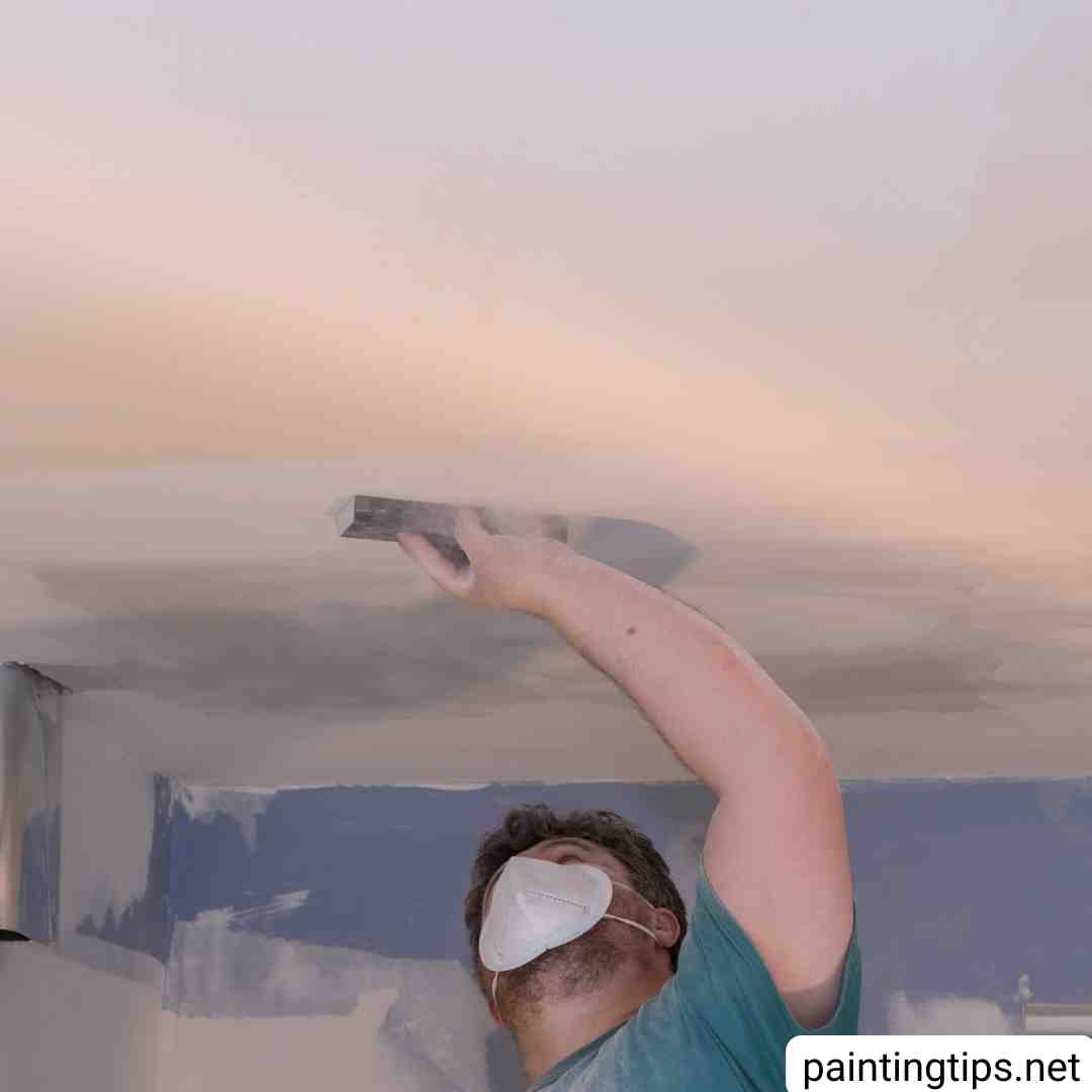 How to Remove a Textured Ceiling Step by Step - Painting Tips