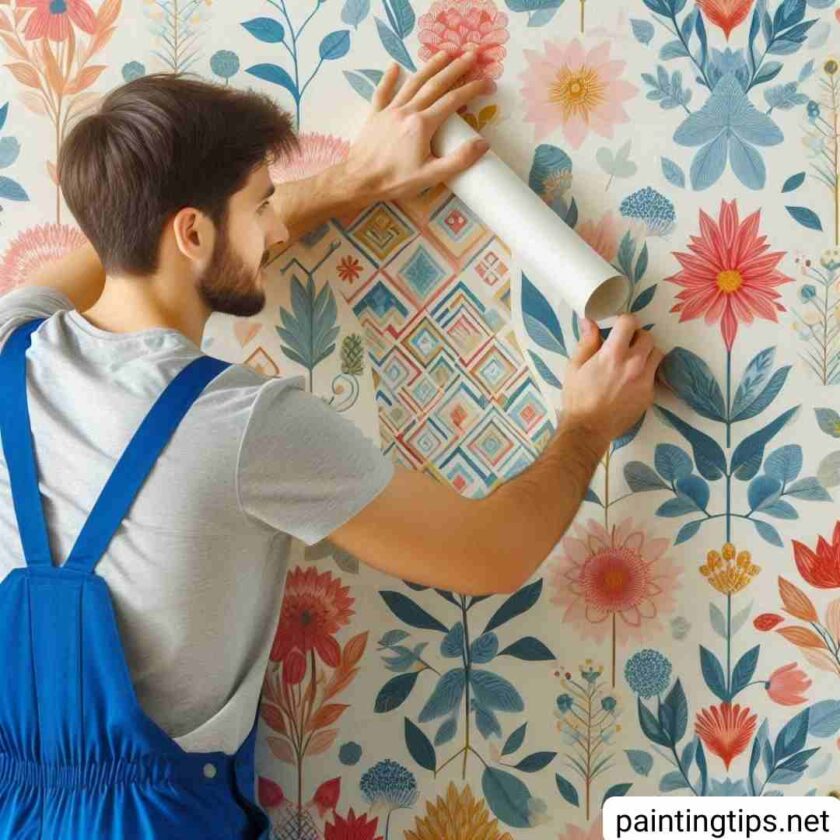 Can You Wallpaper on Top of Wallpaper? Pros and Cons - Painting Tips