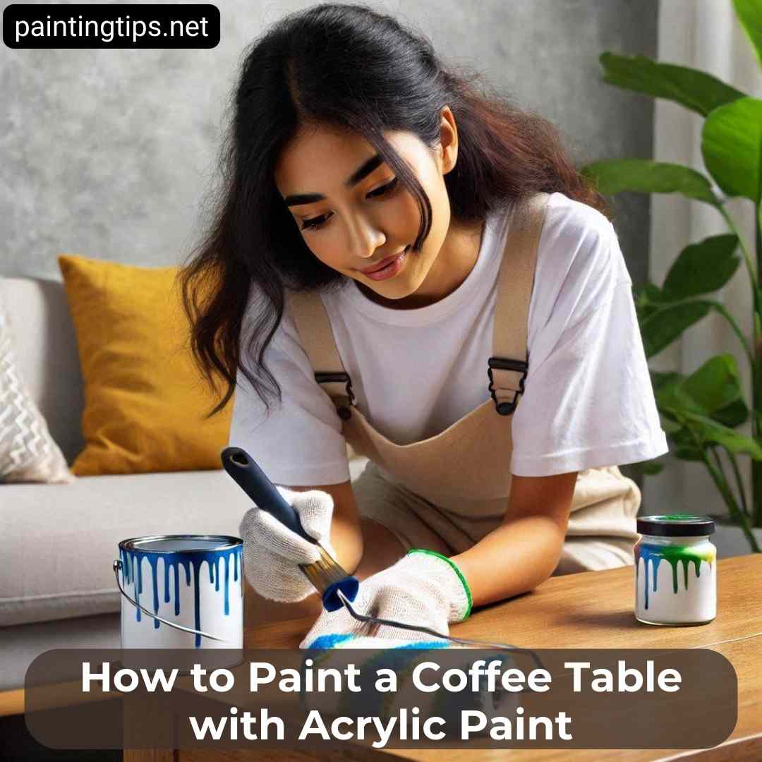 3 Ways to Paint a Coffee Table - Painting Tips