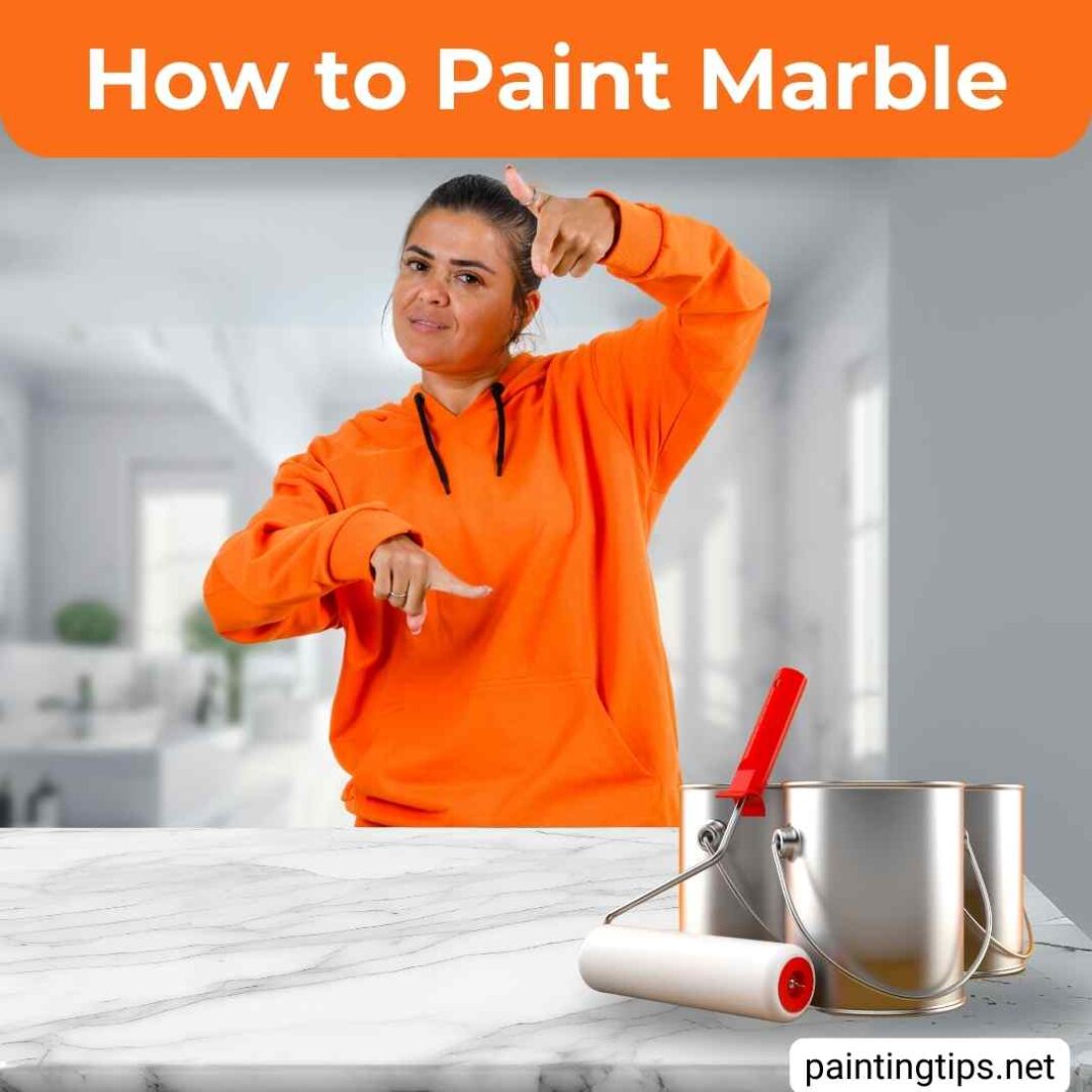 How to Paint Marble with Acrylic Paint Easily - Painting Tips