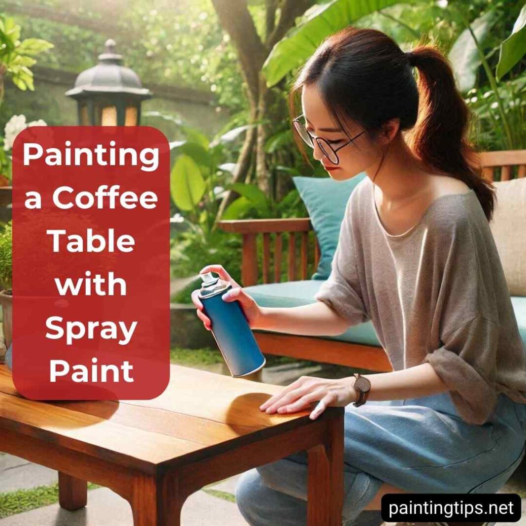 3 Ways to Paint a Coffee Table - Painting Tips