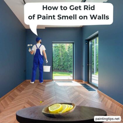 How to Get Rid of Paint Smell in Room and House - Painting Tips