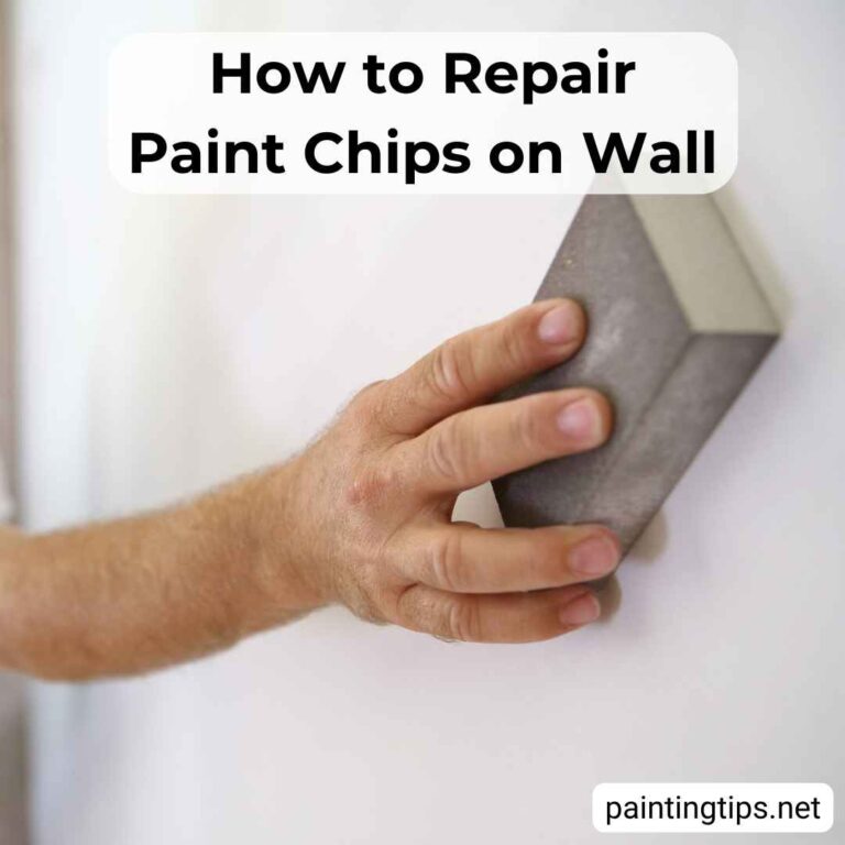 6 Easy Ways to Fix Chipped Paint on a Wall - Painting Tips