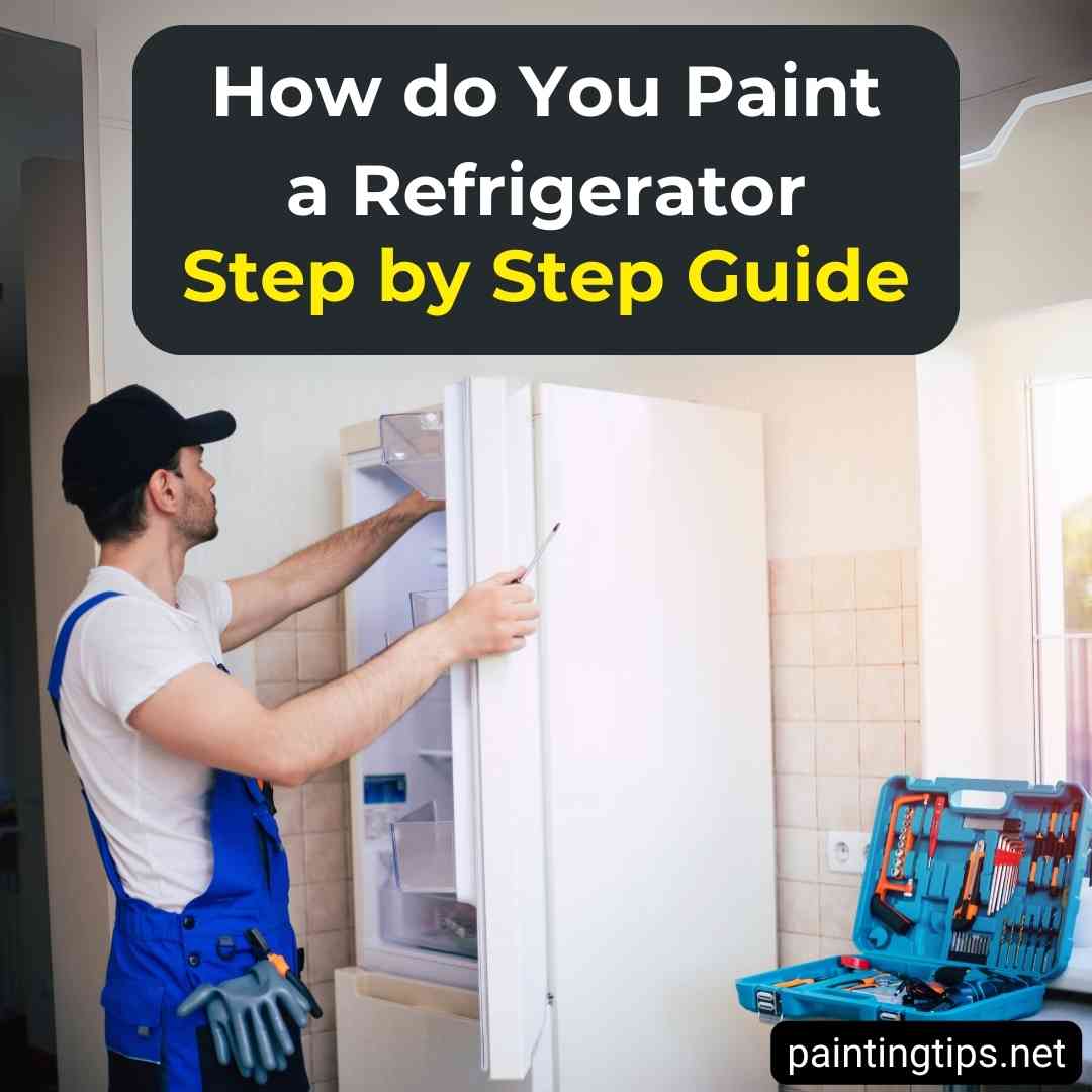 Paint Your Fridge Like a Pro in 5 Easy Steps - Painting Tips