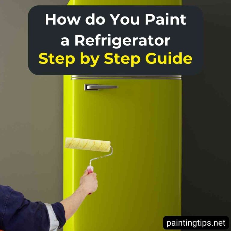 Paint Your Fridge Like a Pro in 5 Easy Steps - Painting Tips