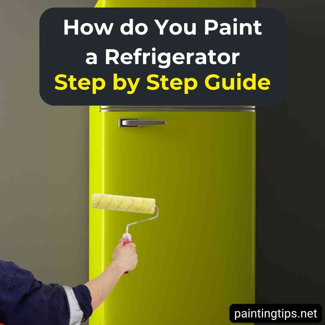Paint Your Fridge Like a Pro in 5 Easy Steps - Painting Tips
