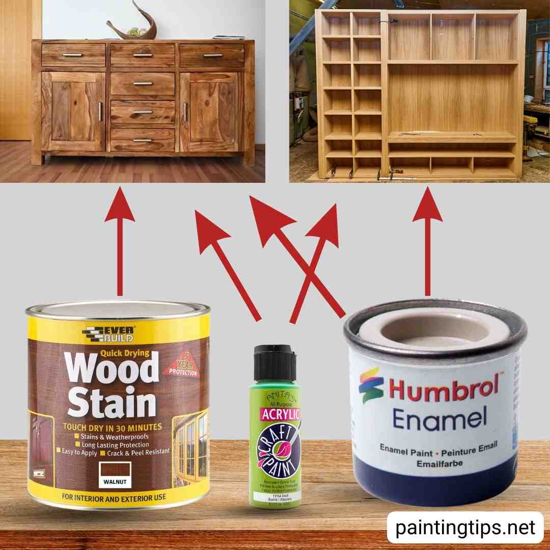 How to Paint Old Wood Furniture and Make It Look New - Painting Tips