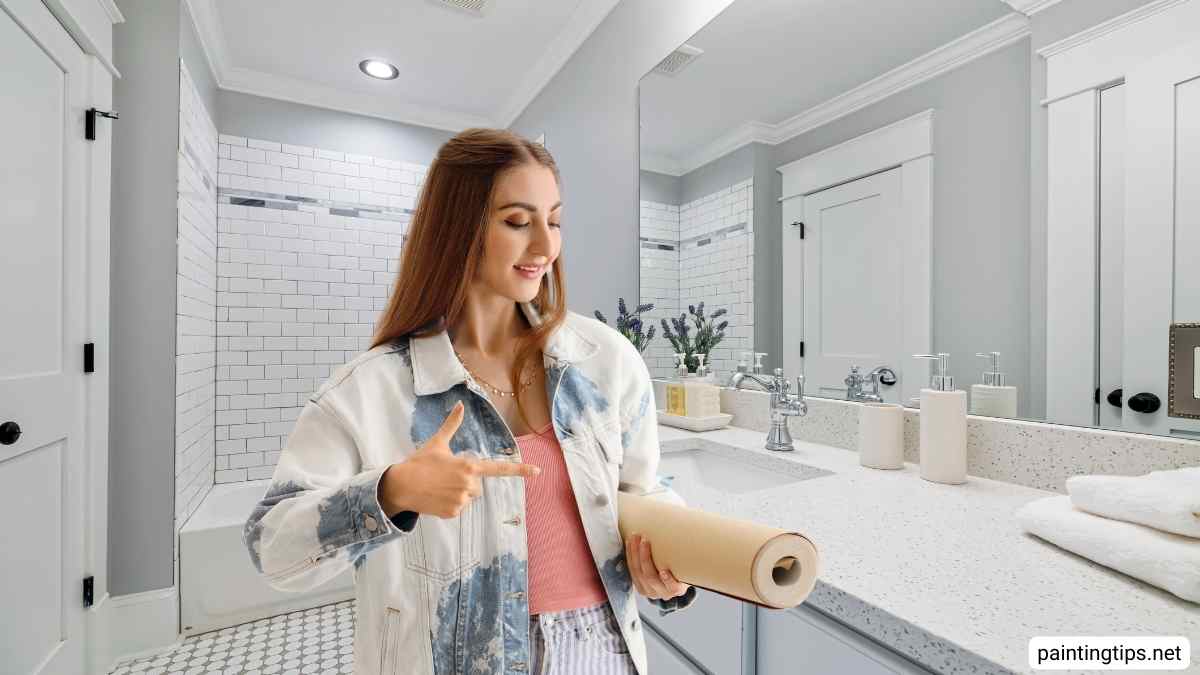 Can You Put Wallpaper Over Tile? Top Adhesives - Painting Tips