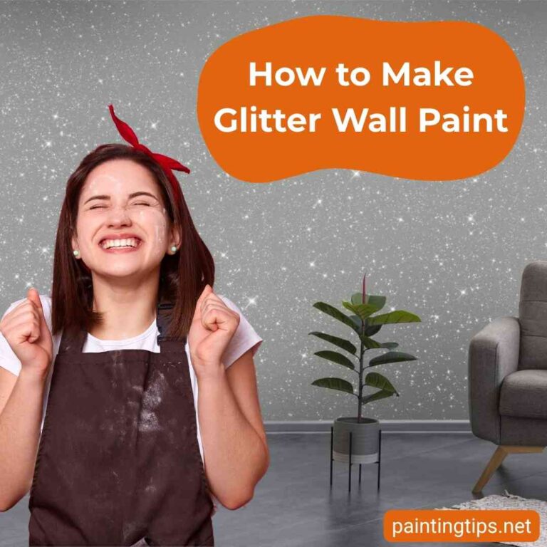 3 Easy Ways to Make Glitter Wall Paint - Painting Tips
