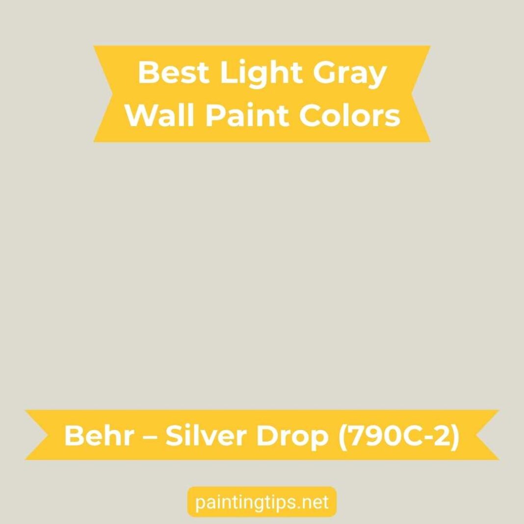 15 Best Light Gray Interior Paint Colors by Top Brands - Painting Tips