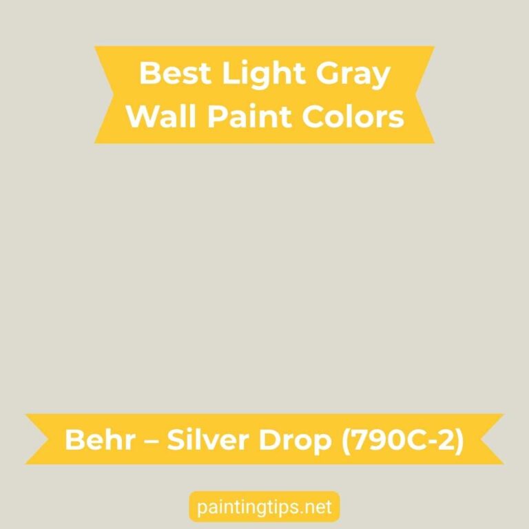 15 Best Light Gray Interior Paint Colors by Top Brands - Painting Tips
