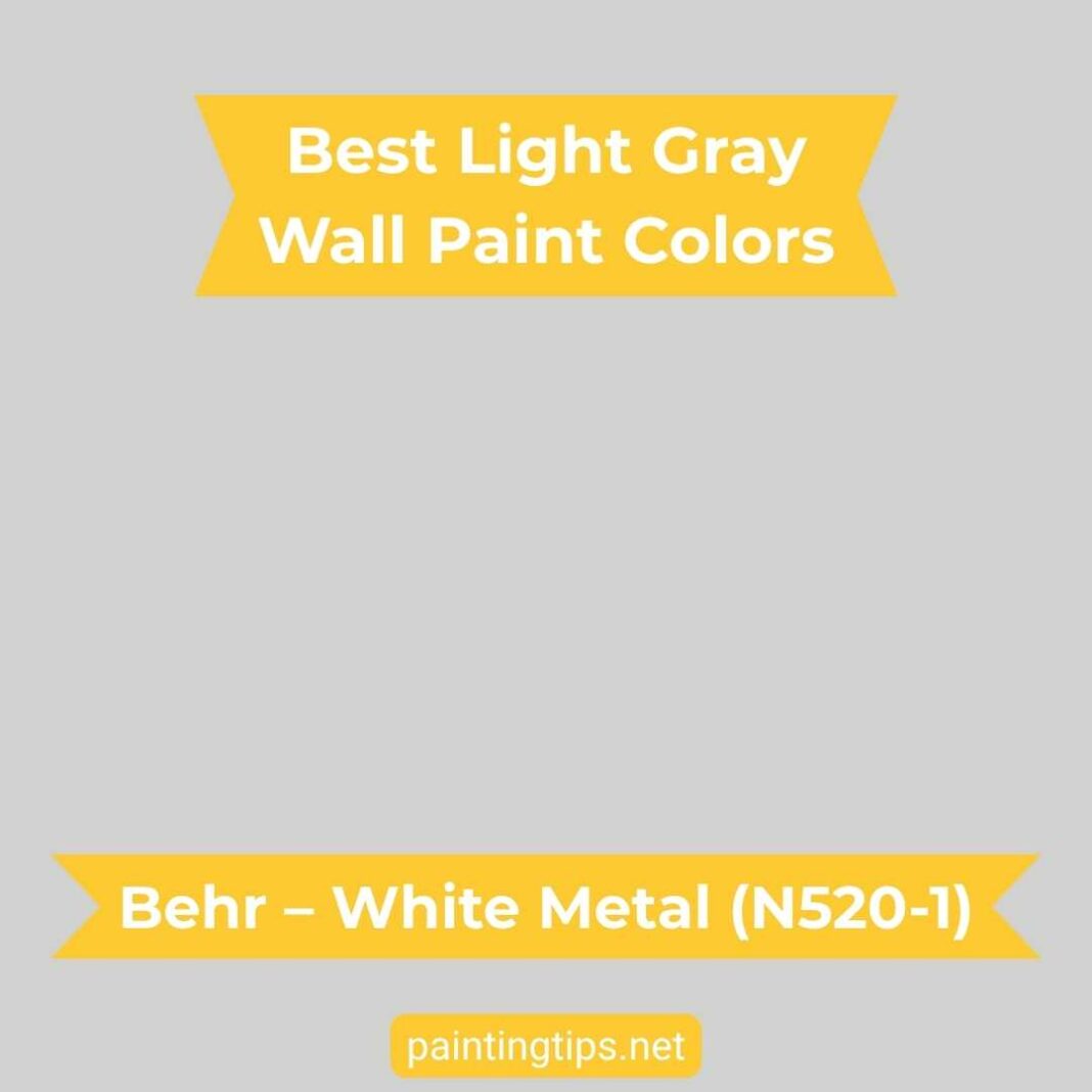 15 Best Light Gray Interior Paint Colors by Top Brands - Painting Tips