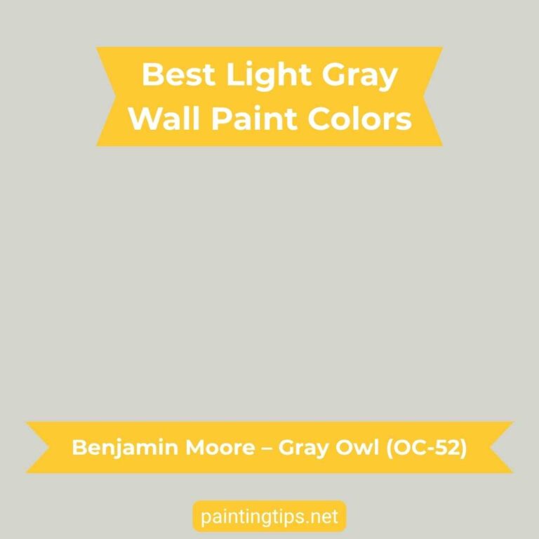 15 Best Light Gray Interior Paint Colors by Top Brands - Painting Tips