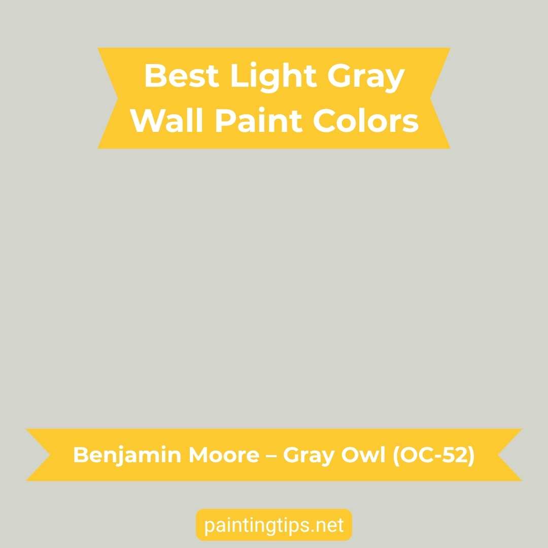 15 Best Light Gray Interior Paint Colors by Top Brands - Painting Tips