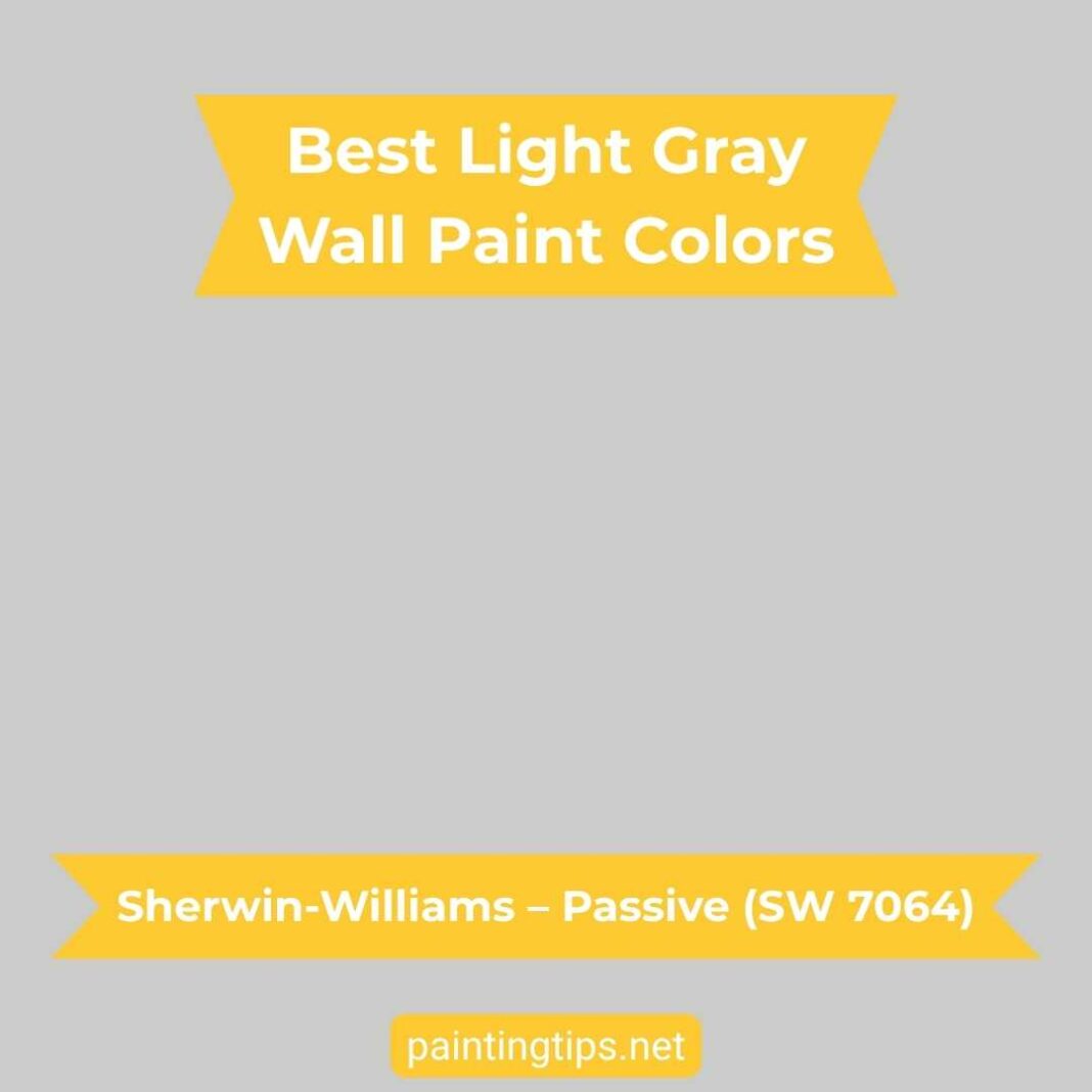 15 Best Light Gray Interior Paint Colors by Top Brands - Painting Tips