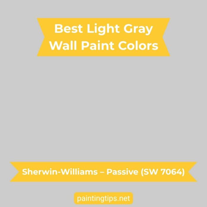15 Best Light Gray Interior Paint Colors by Top Brands - Painting Tips