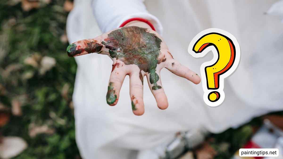 How to Remove Oil Based Paint From Skin and Hands - Painting Tips