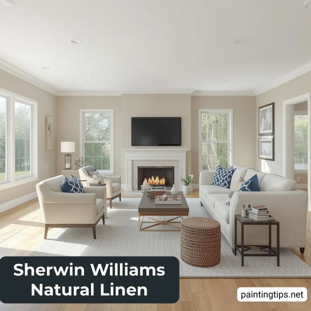 Sherwin Williams Natural Linen SW 9109 Review - Painting Tips